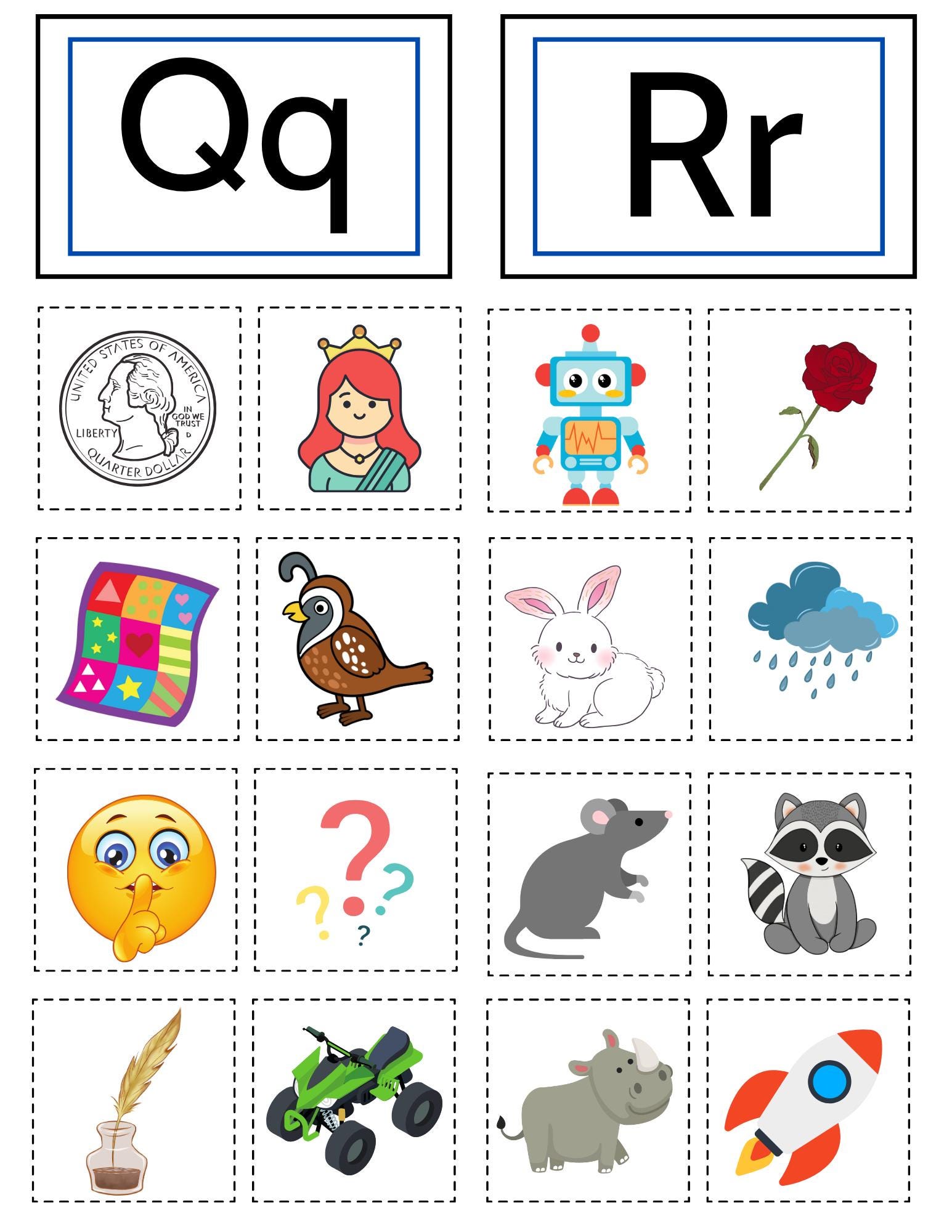 ALPHABET PHONICS Sorting, ABC Sound Matching Activity, Preschool ...