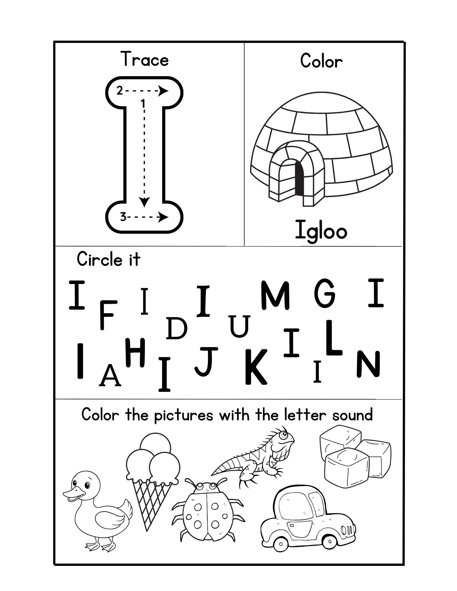 ABC 26 Page Alphabet Printable Phonics Worksheet, Preschool, Toddler ...