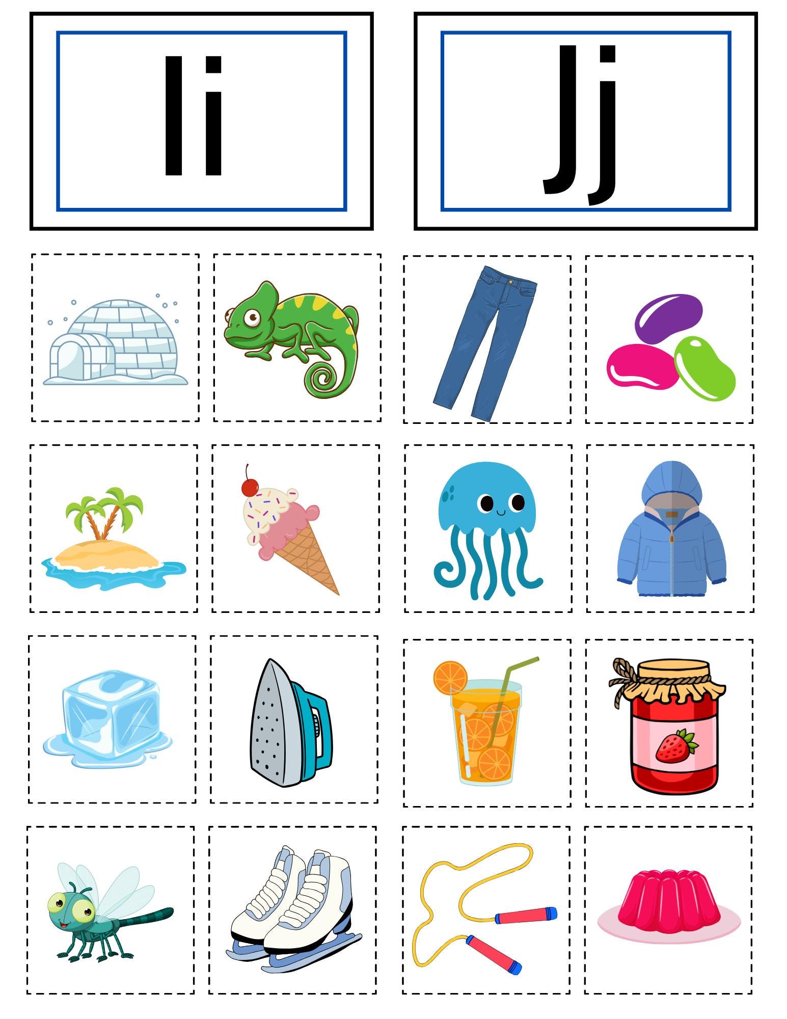 ALPHABET PHONICS Sorting, ABC Sound Matching Activity, Preschool ...