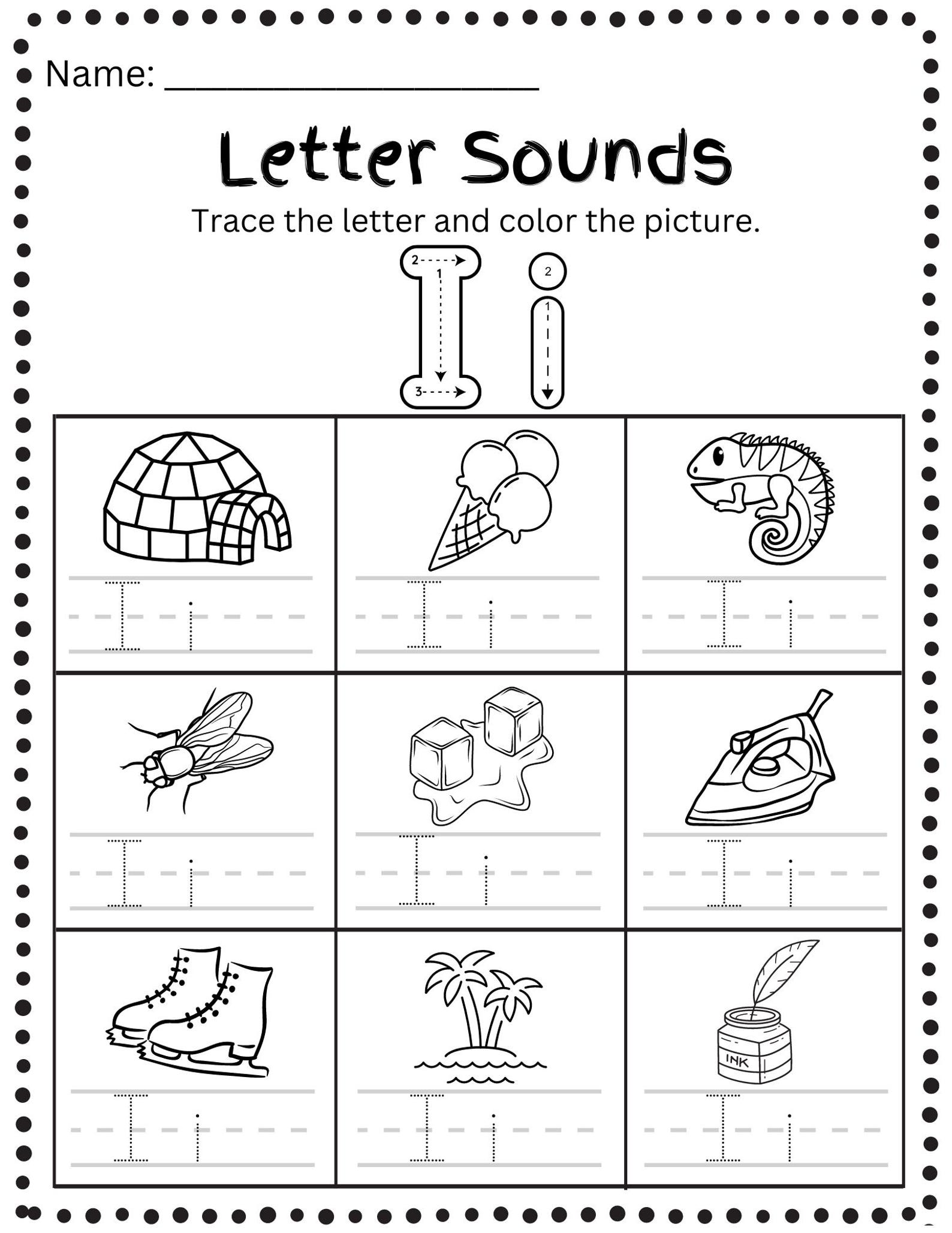 ABC 26 Page Alphabet Printable Phonics Worksheet, Letter Tracing ...
