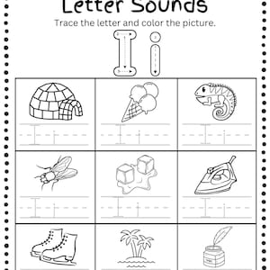 ABC 26 Page Alphabet Printable Phonics Worksheet, Letter Tracing ...