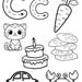 26 Printable ABC Tracing, Coloring Worksheets Preschool Kindergarten ...