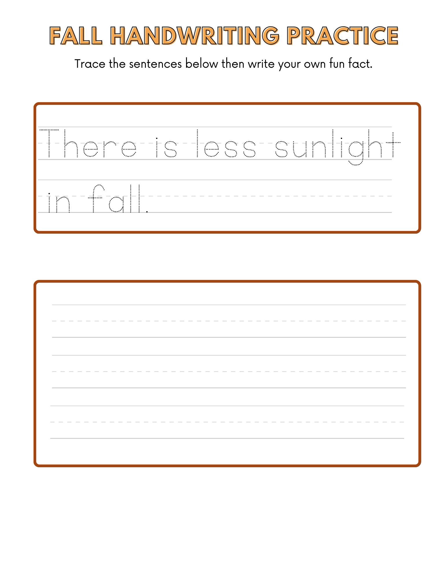 Printable Autumn Packet, 15 Pg Printable, Preschool, Kindergarten ...