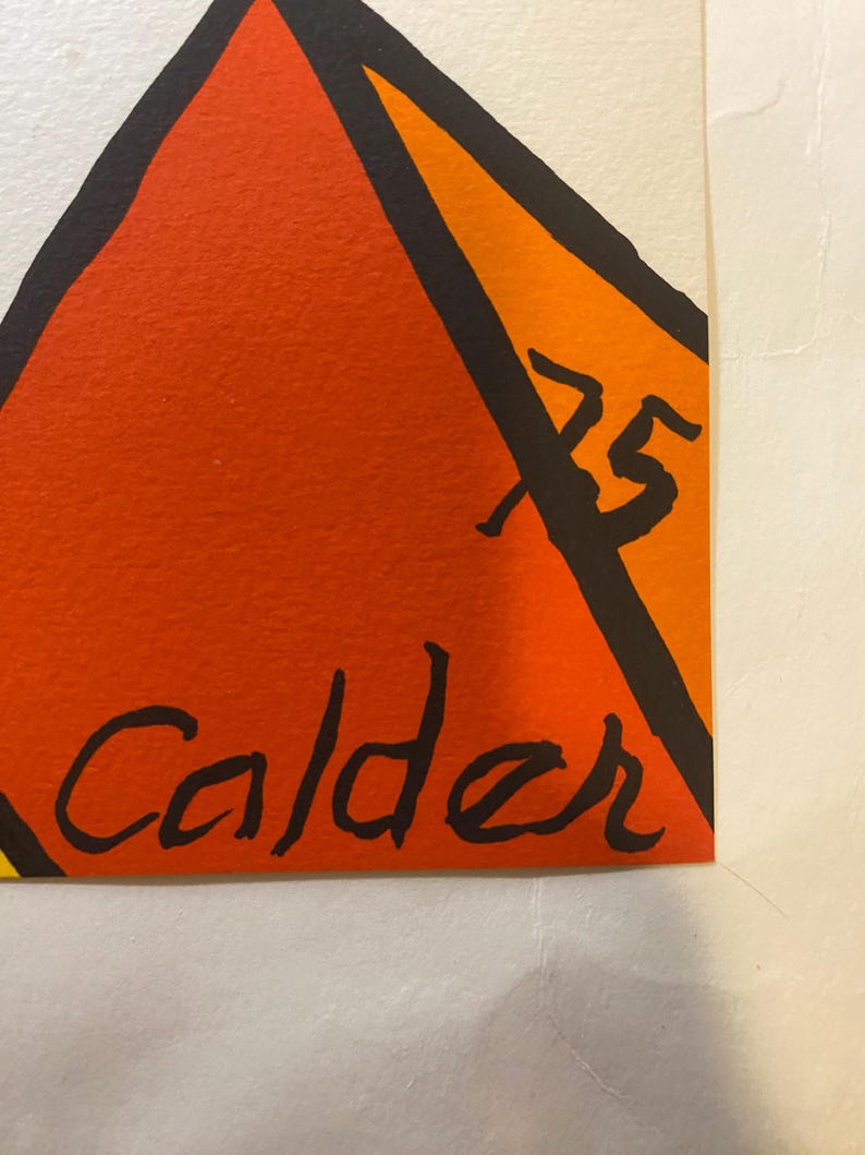 Alexander Calder 30th Anniversary of the World Federation of United ...
