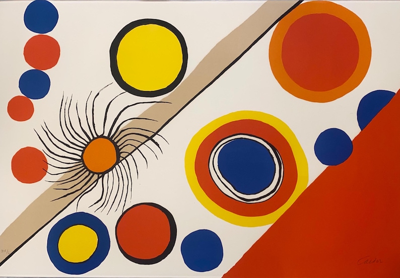 Alexander Calder, Spider's Nest, - Etsy