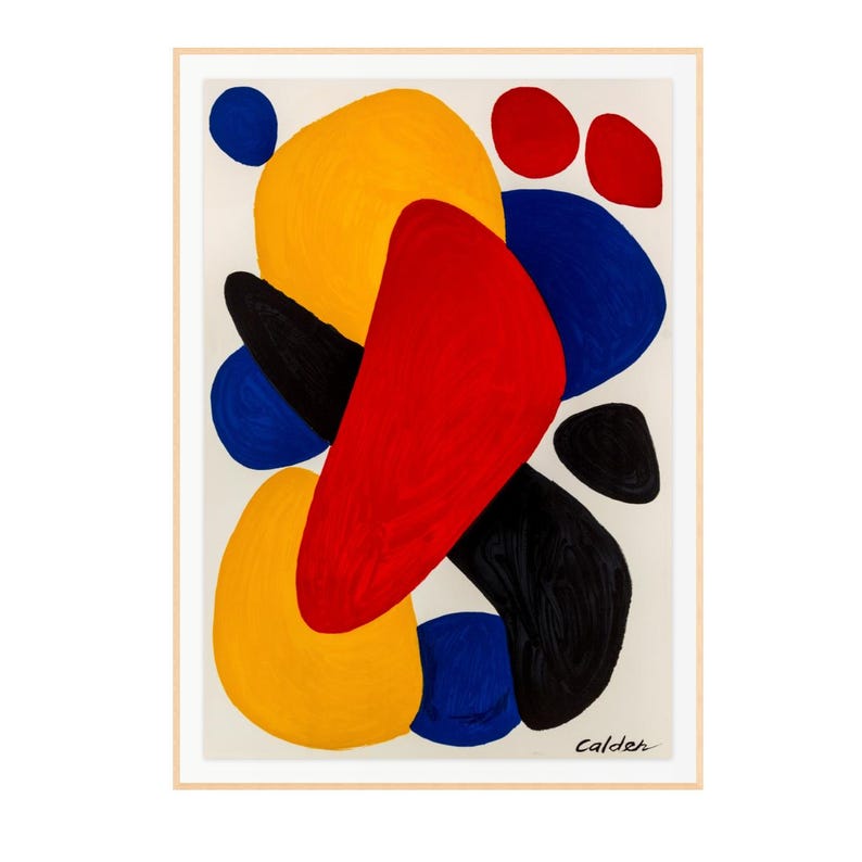 Alexander Calder, Boomerang (a.k.a. "red to the Front") - Etsy