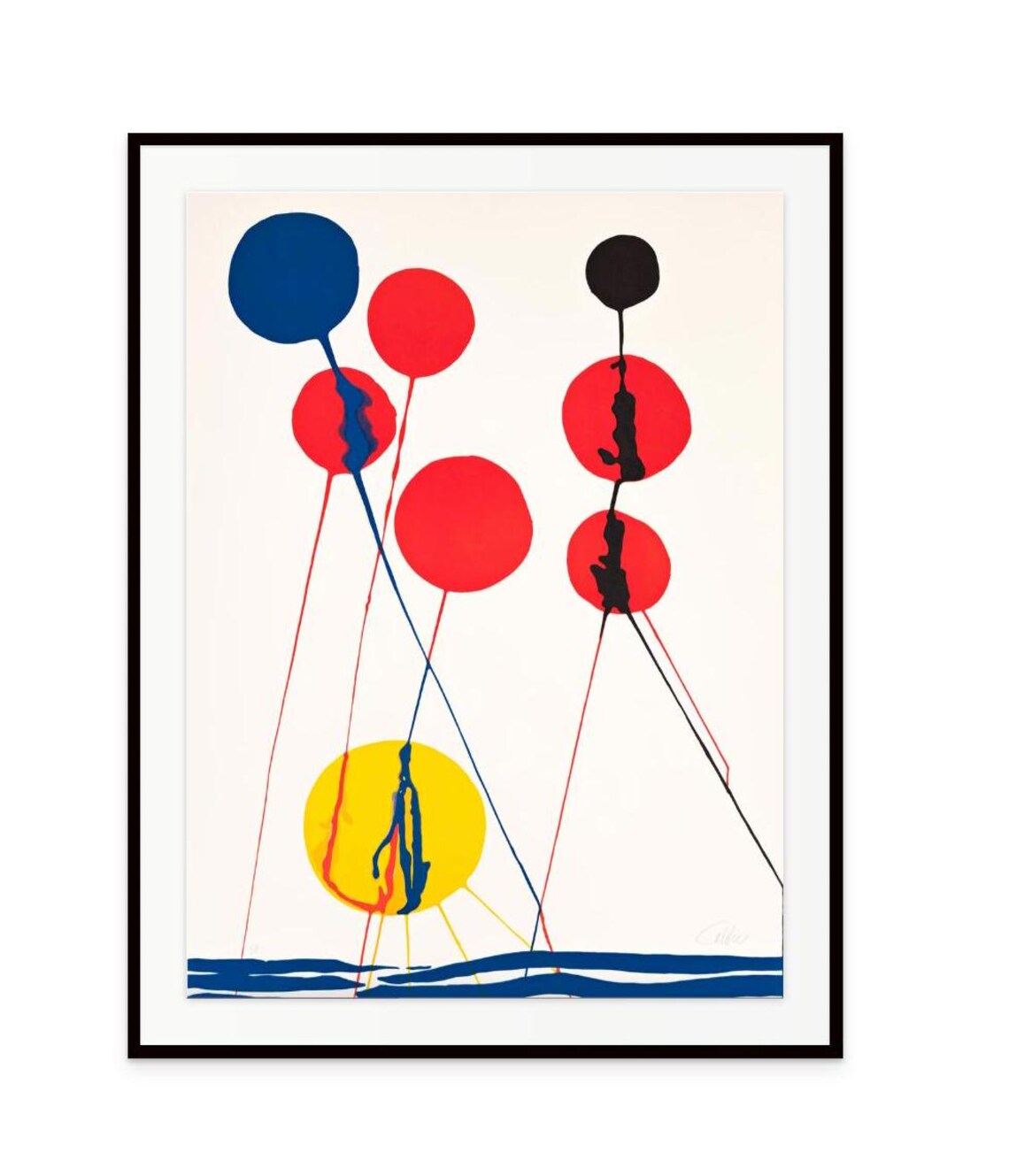 Alexander Calder, Seascape Lithograph - Etsy
