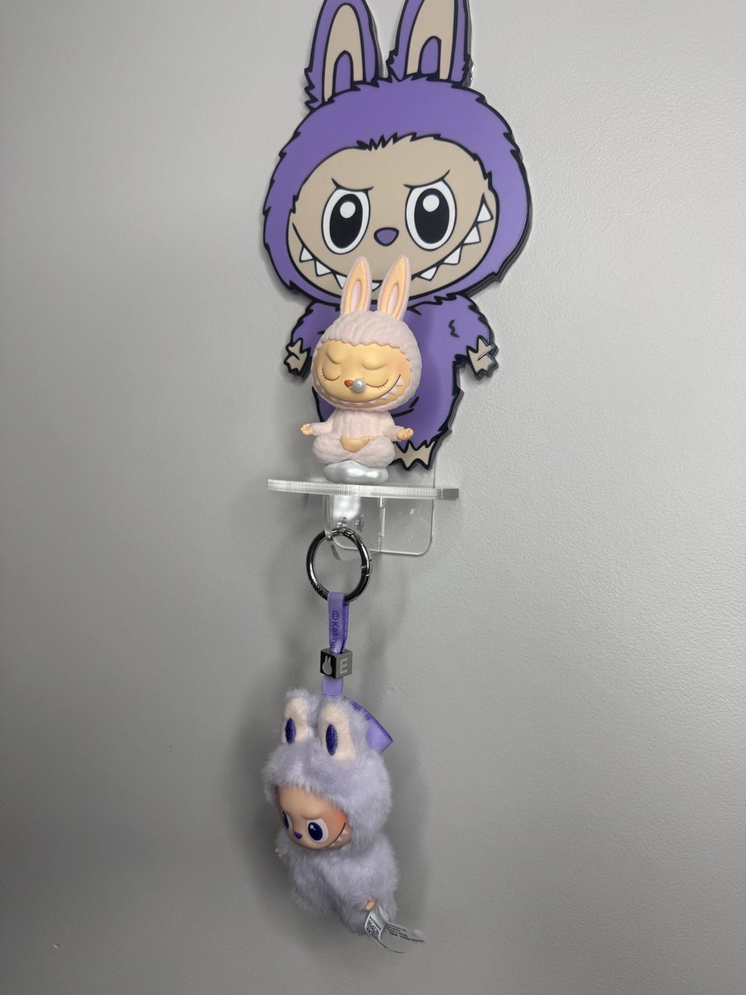 Labubu Acrylic Display Shelf | UV Printed Monster Figurine Sign - Etsy