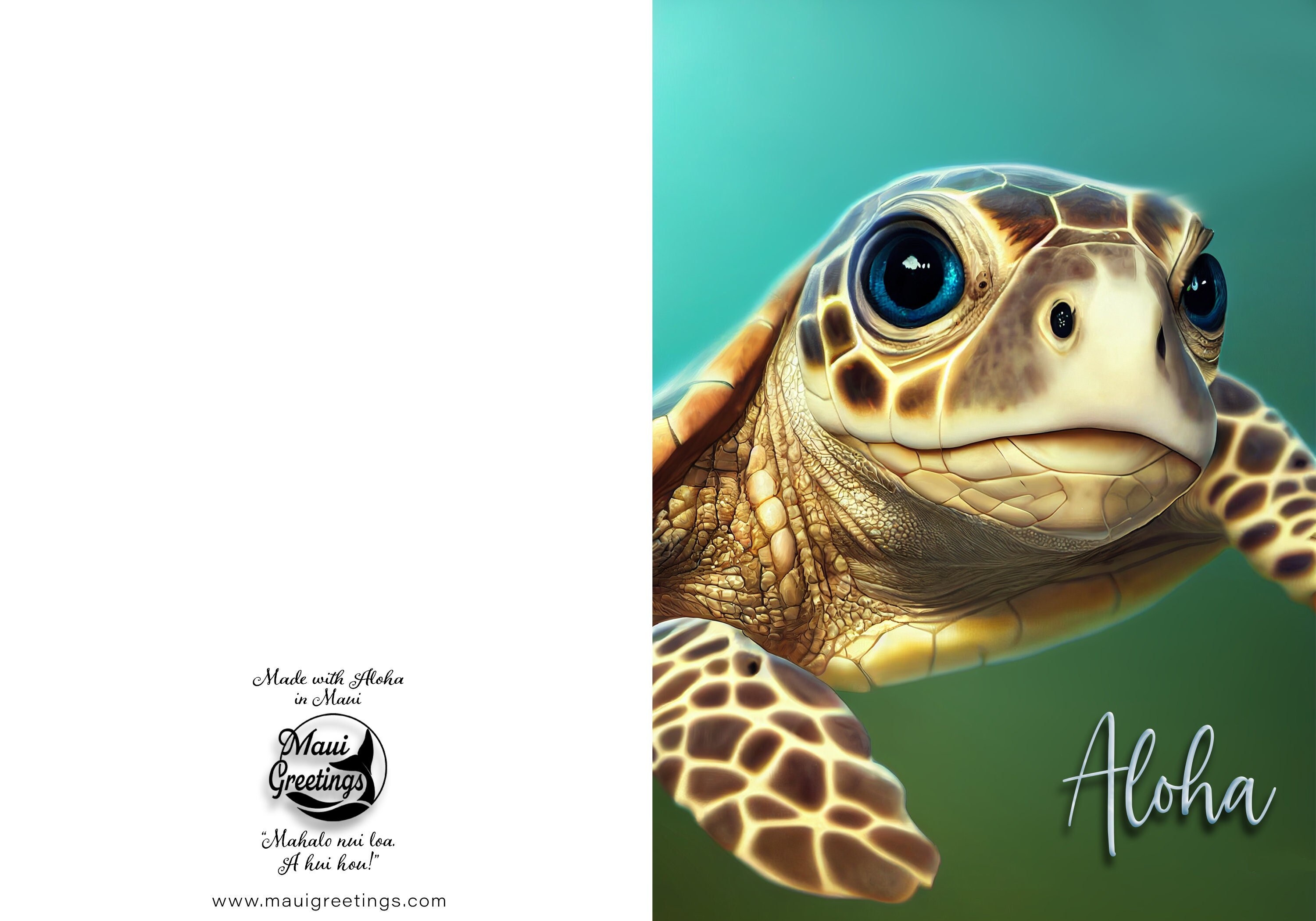 Baby Honu aloha - Etsy