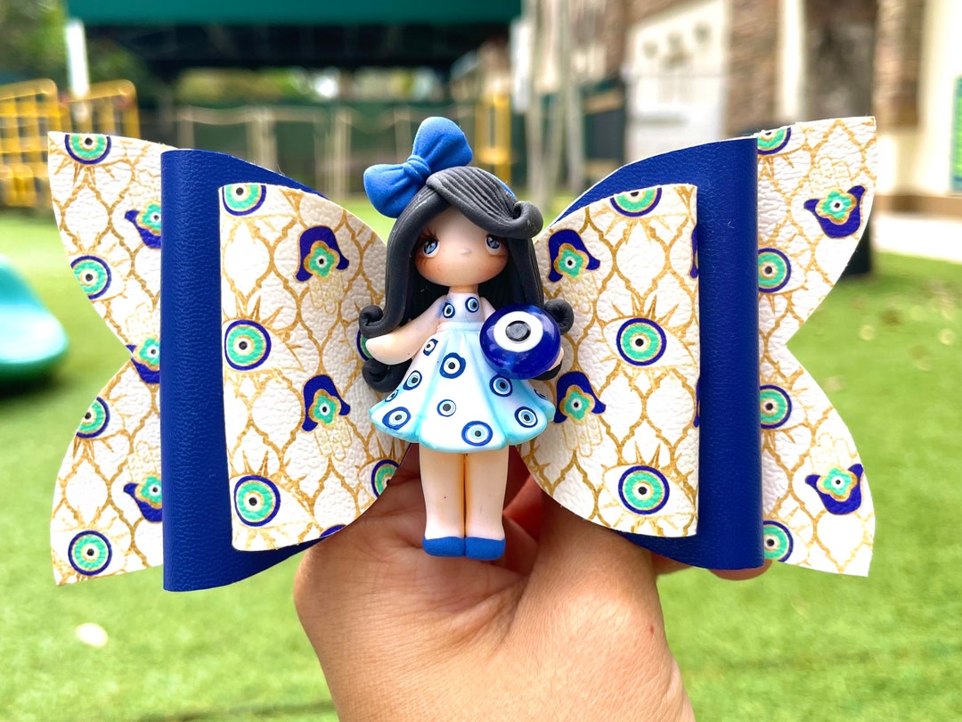 Evil Eye Bow/karma - Etsy