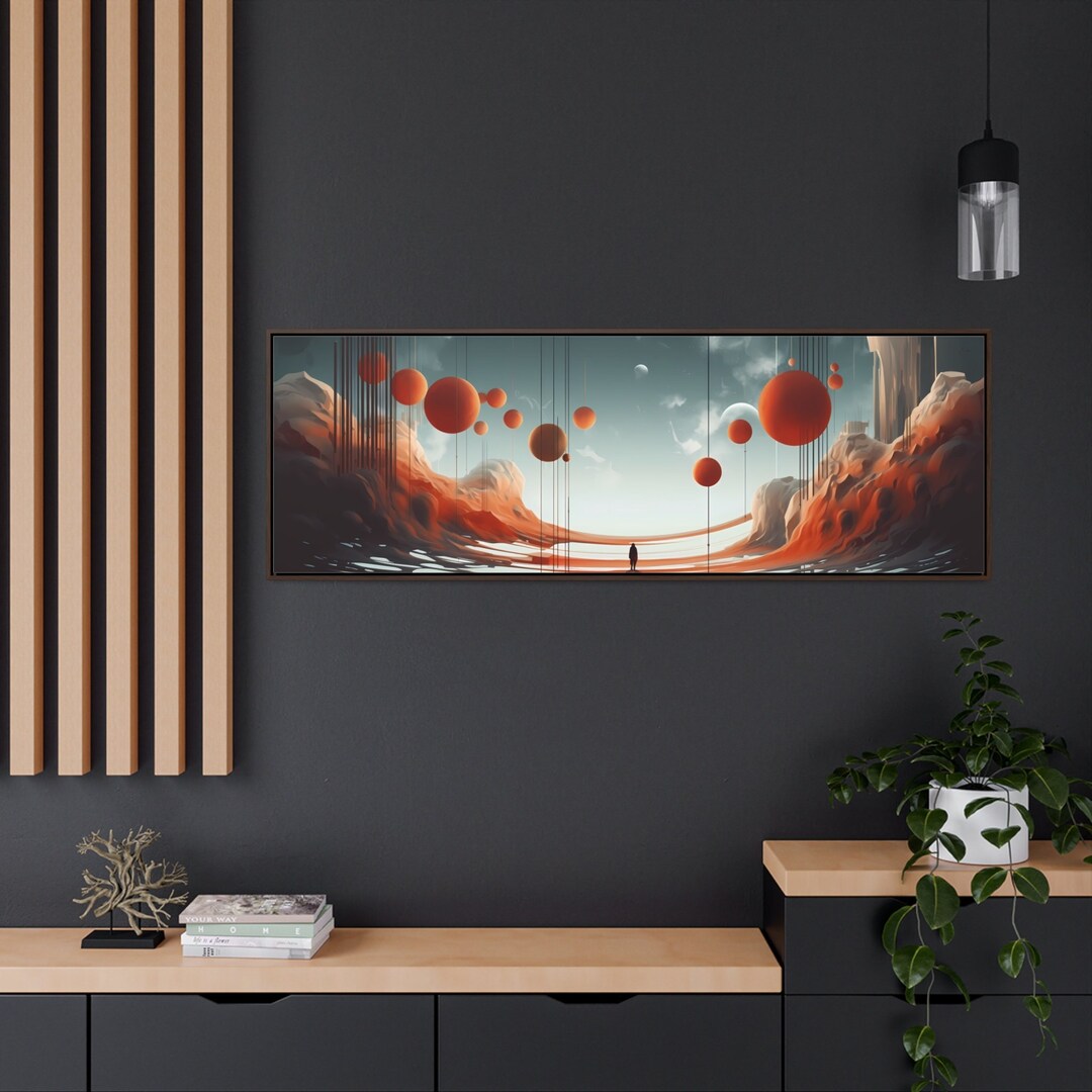 Overwhelmed by Feelings of Being Insignificant Abstract Gallery Canvas ...