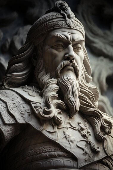 Genghis Khan Statue Wallpaper