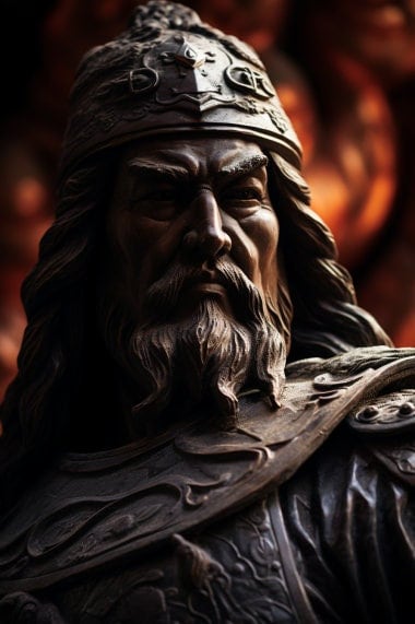 Genghis Khan Statue Wallpaper