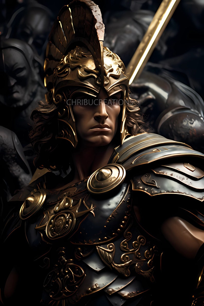 Alexander the Great Golden King Wallpaper 32x48 Perfect Gift Perfect ...