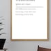 Funny Office Definitions Prints Set of 6 Home Office Wall - Etsy