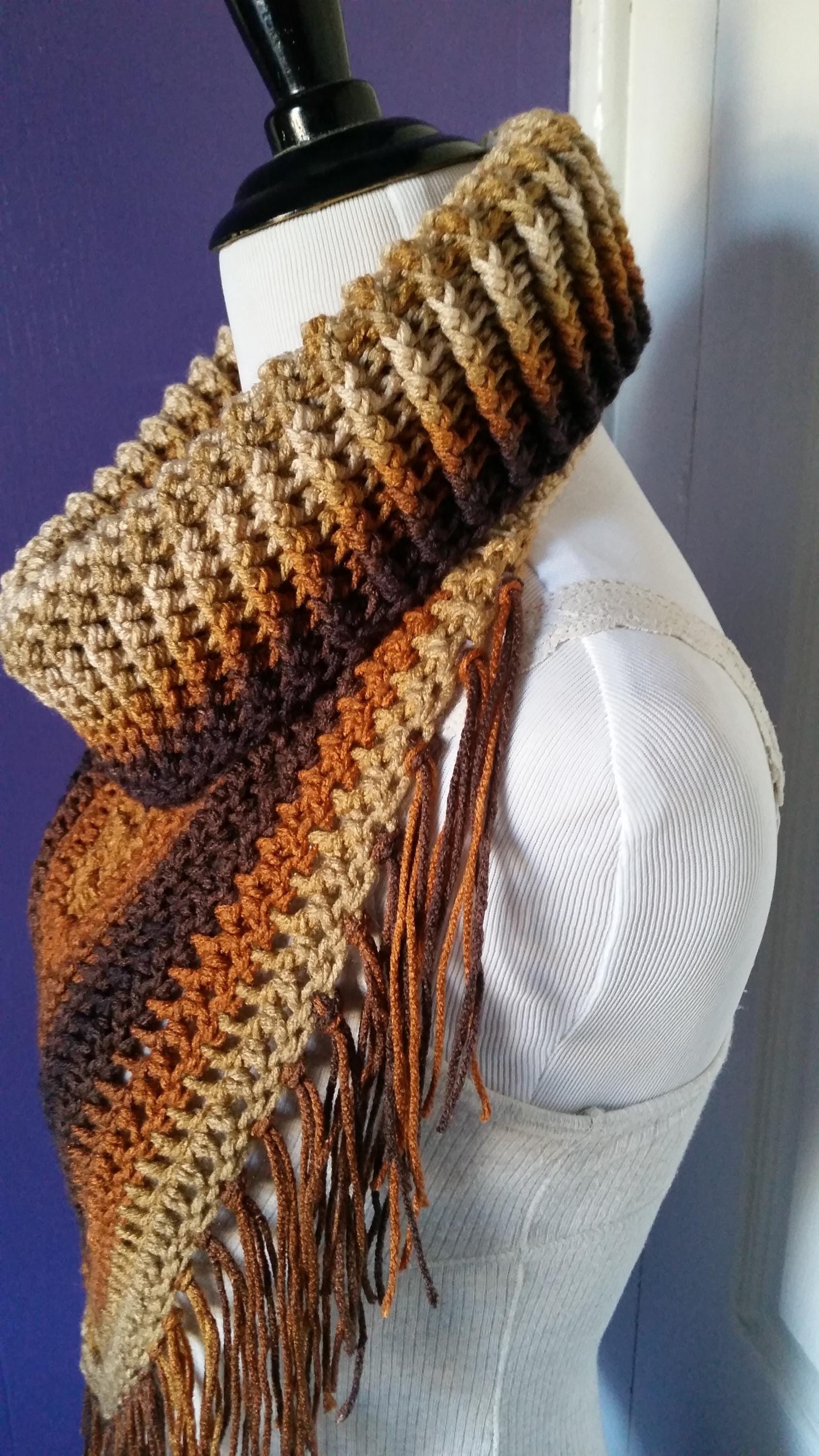 Triangle Scarf/cowl Pattern - Etsy