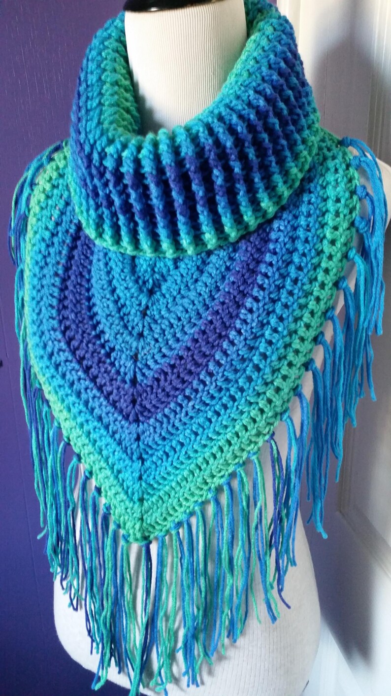 Triangle Scarf/cowl Pattern - Etsy