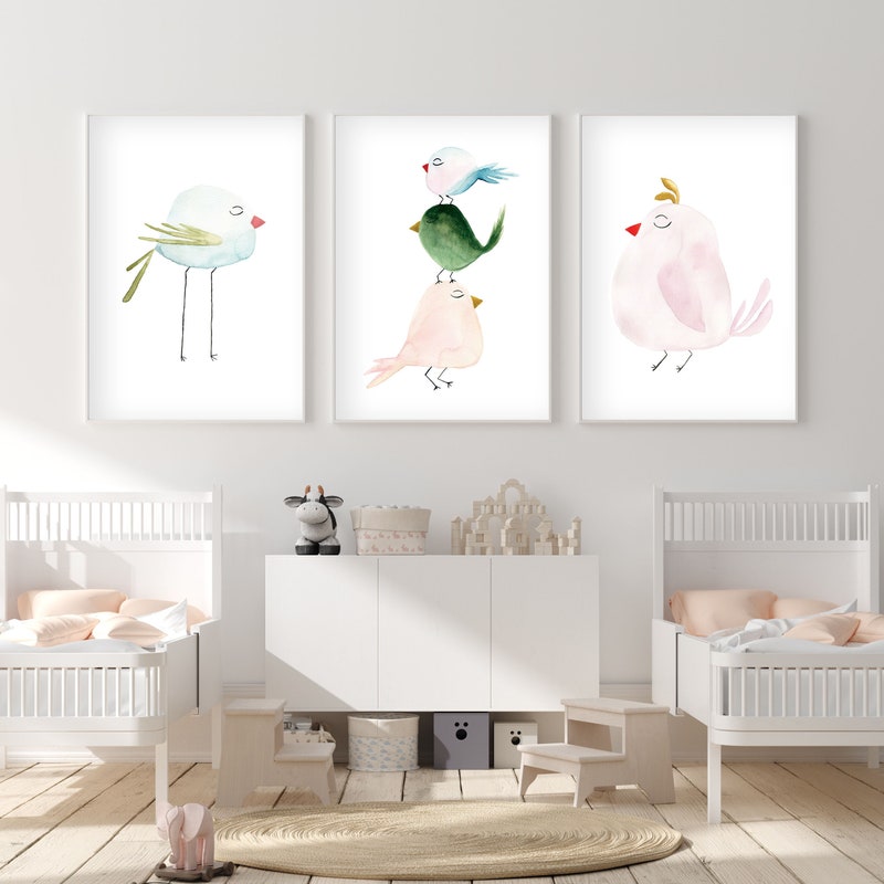 Nursery Bird Decor - Etsy