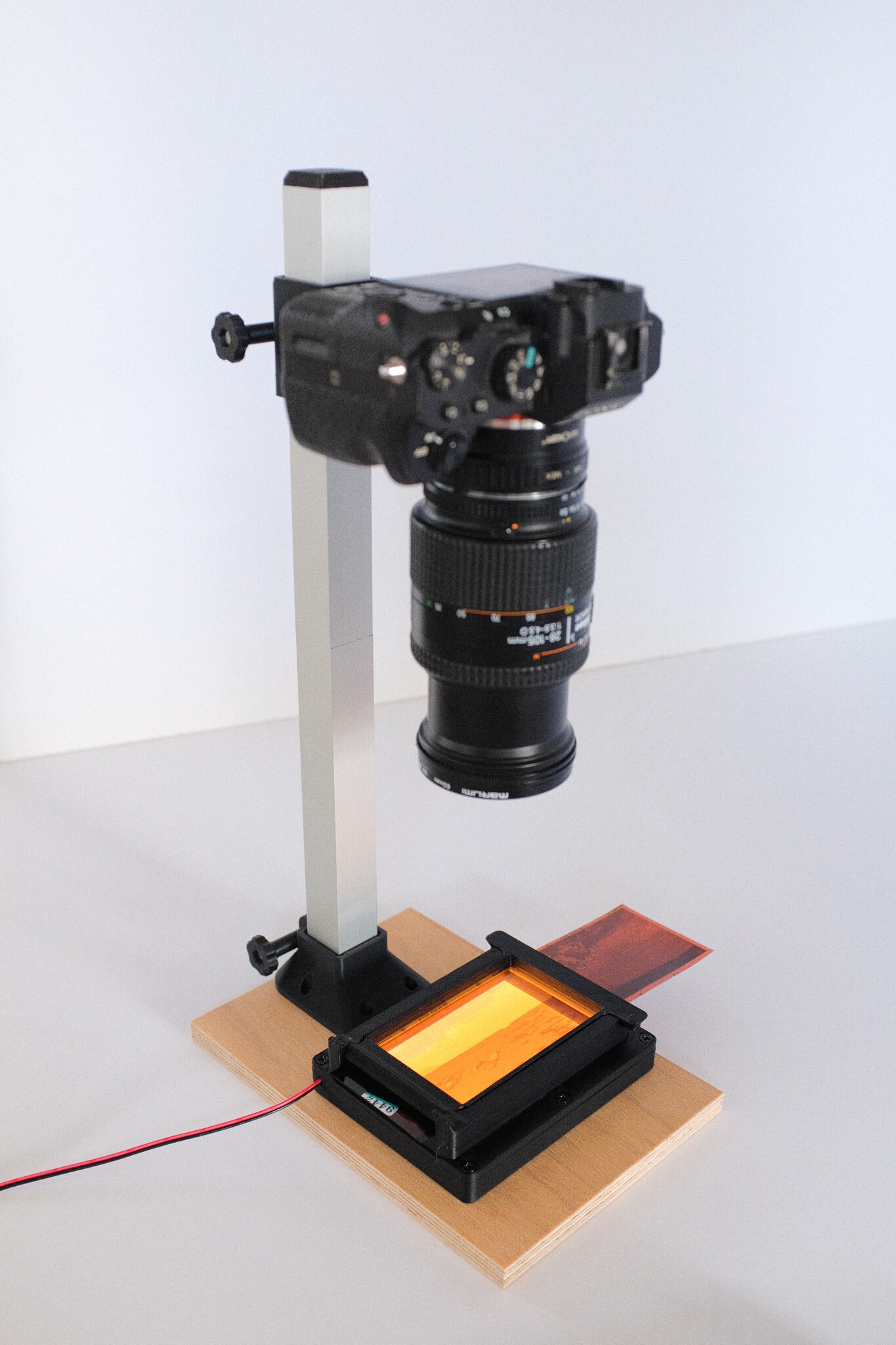 Complete Medium Format DSLR Scanning Kit: Camera Copy Stand, 120 ...