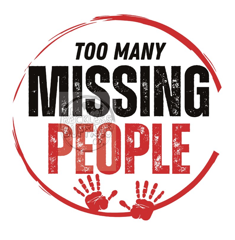 Missing People Cut File Only, Cricut File, Vinyl SVG File, Cameo File ...