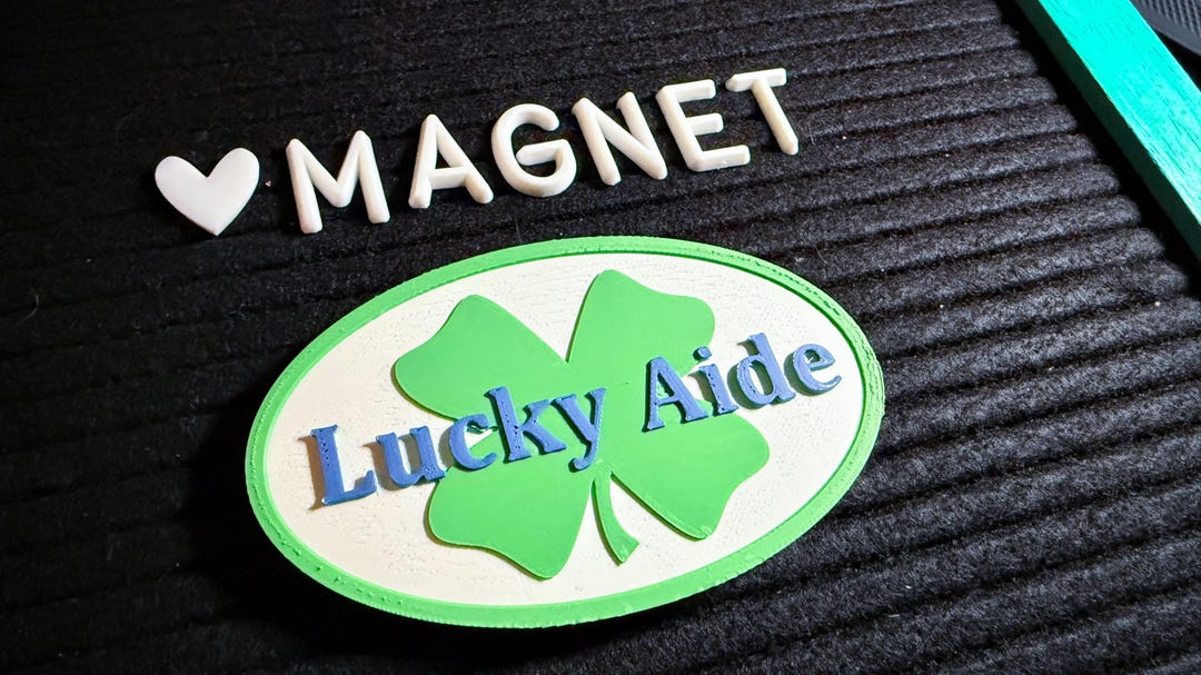 Lucky Aide 3D Relief Magnet - Etsy