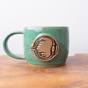 Green Eye Mug, #8, Eyeball Mug, Tea Coffee Mug, Eye Doctor Mug, Eye Mug ...