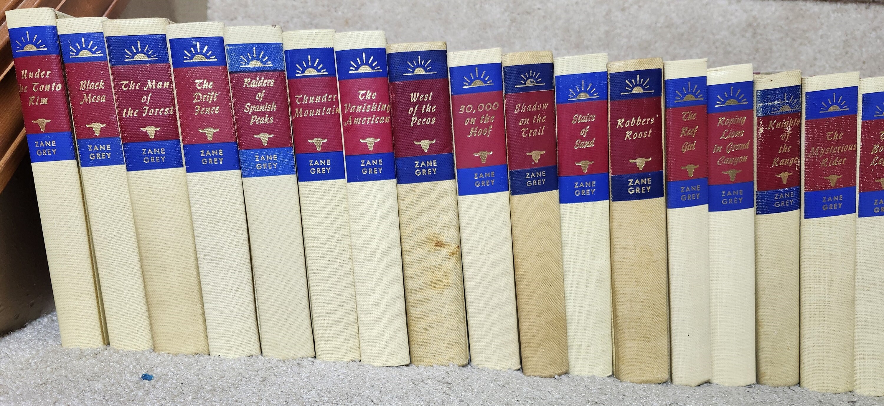 Zane Grey Book Collection - Etsy