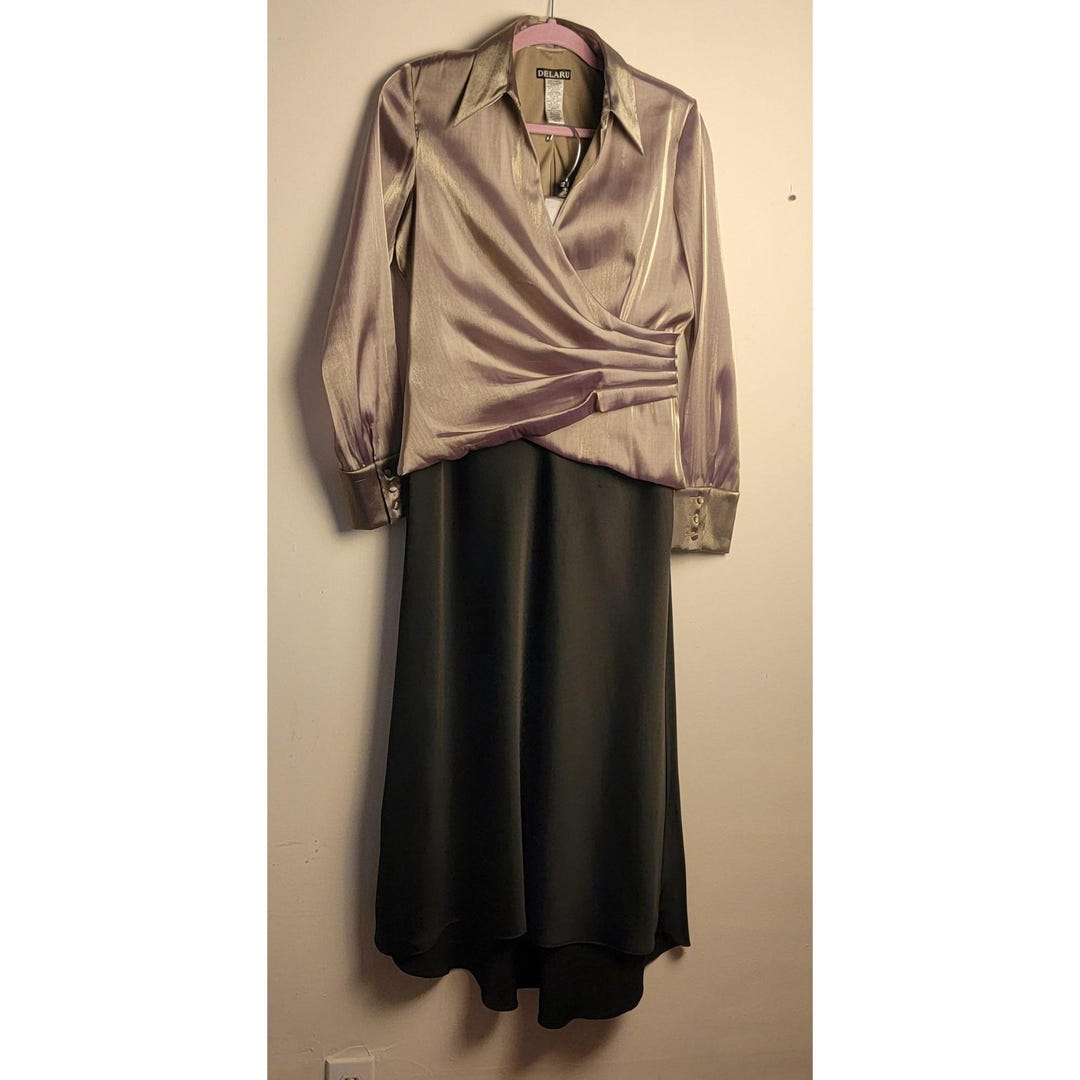 Vintage Delaru Blouse With Mossimo Skirt - Etsy