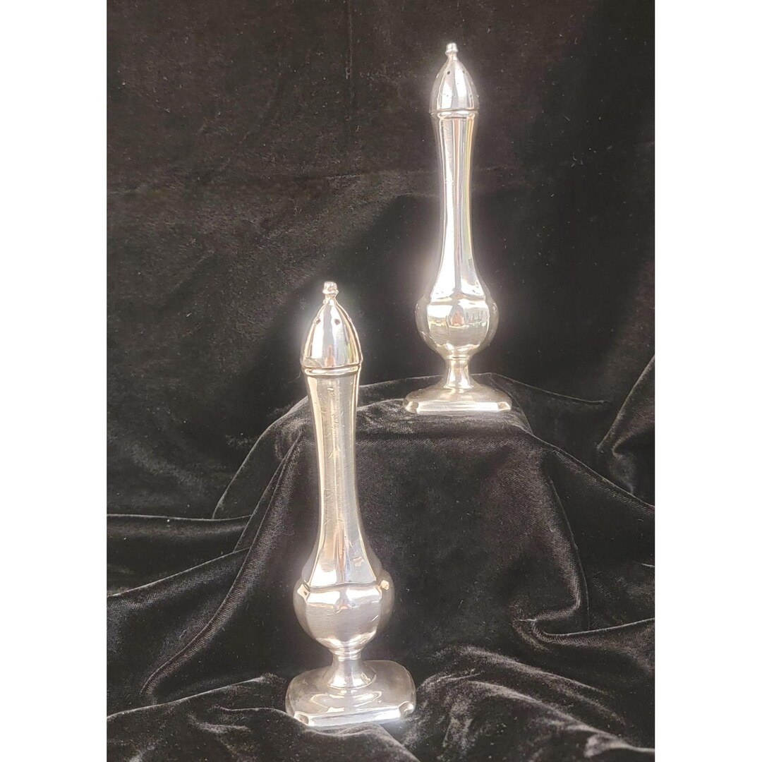 Antique Benedict Proctor Silverplate Salt and Pepper Shakers - Etsy