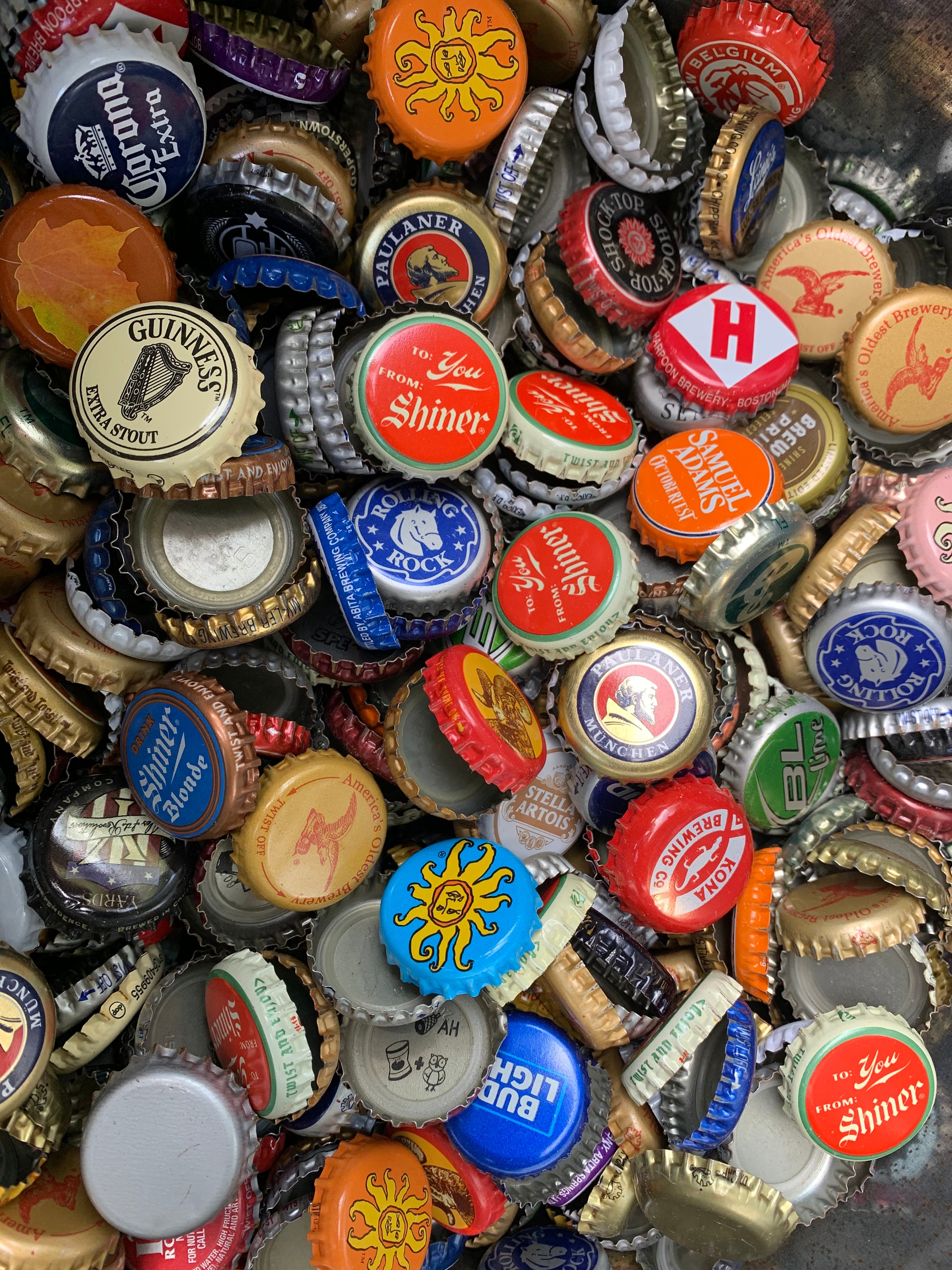 Metal Beer and Bottle Caps! Tons of Different Varieties and Types. - Etsy