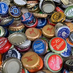 Metal Beer and Bottle Caps! Tons of Different Varieties and Types. - Etsy