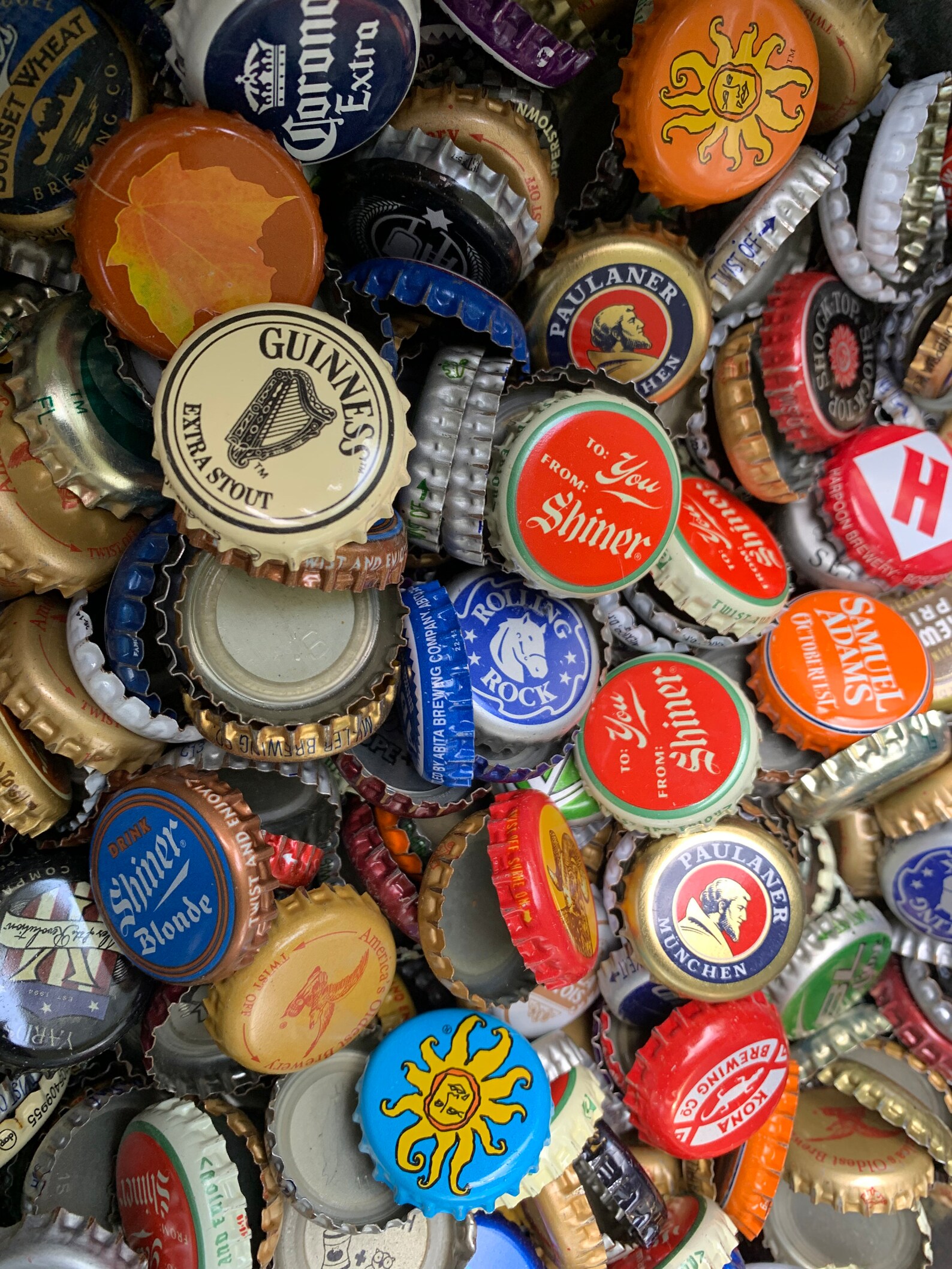 Metal Beer and Bottle Caps! Tons of Different Varieties and Types. - Etsy
