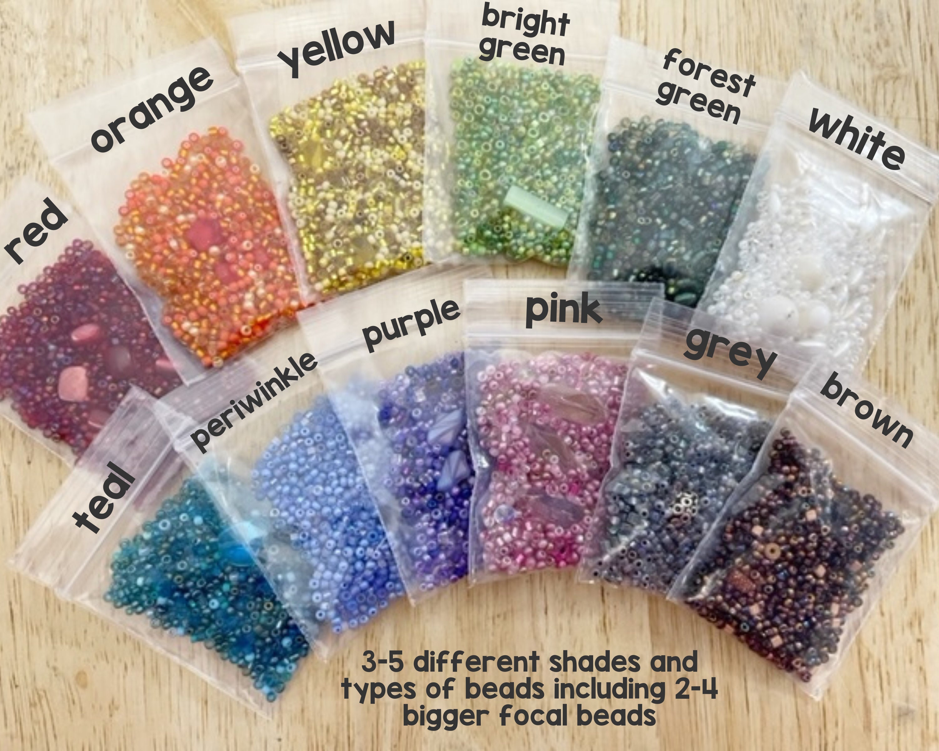 Beaded Bracelet Making Kit, Craft Kit for Adults, Stretch Bracelet Bead ...