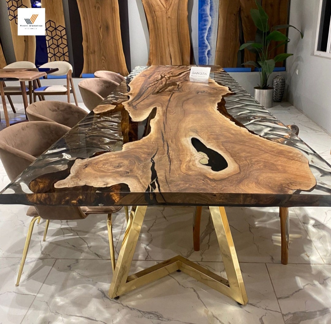 Custom Live Edge / Dining Table / Kitchen Table / Handmade - Etsy