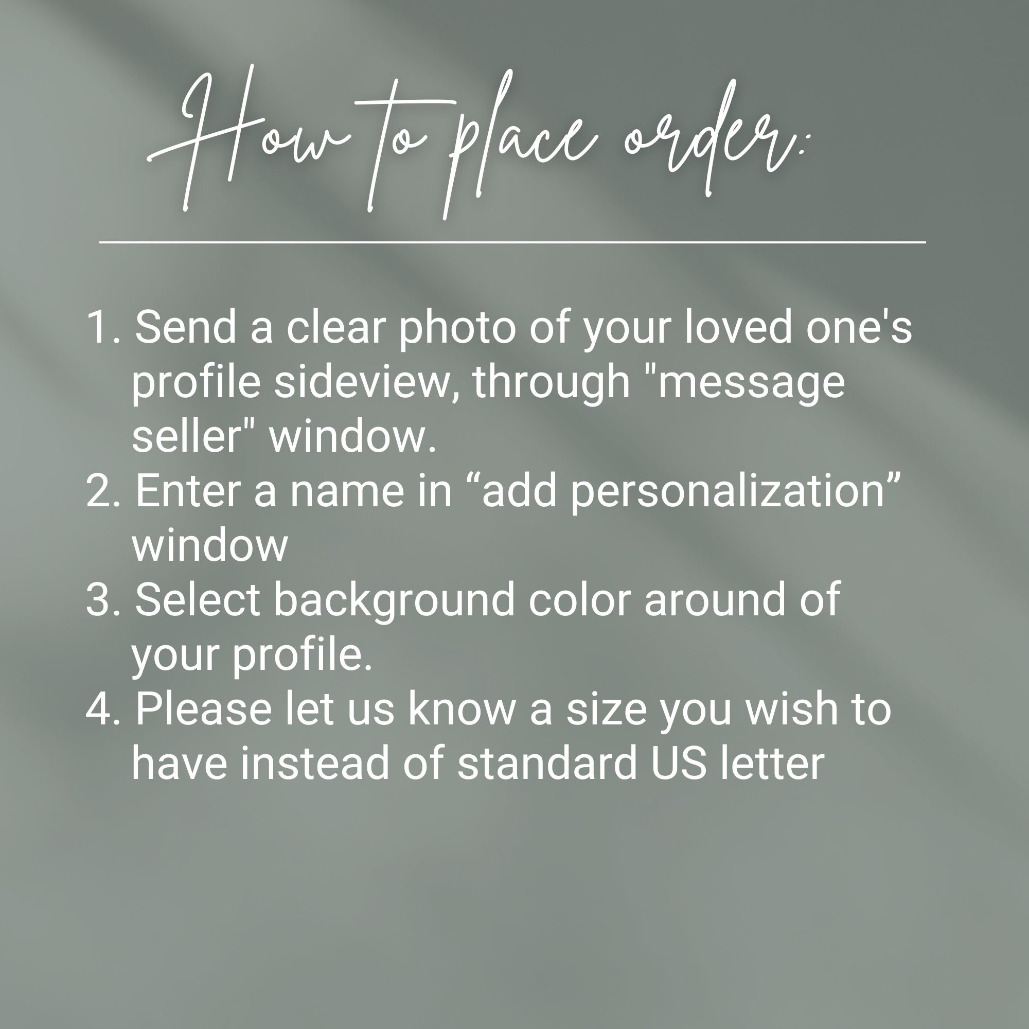 Profile Portrait, Profile Picture, Custom Silhouette, Aesthetic Artwork ...