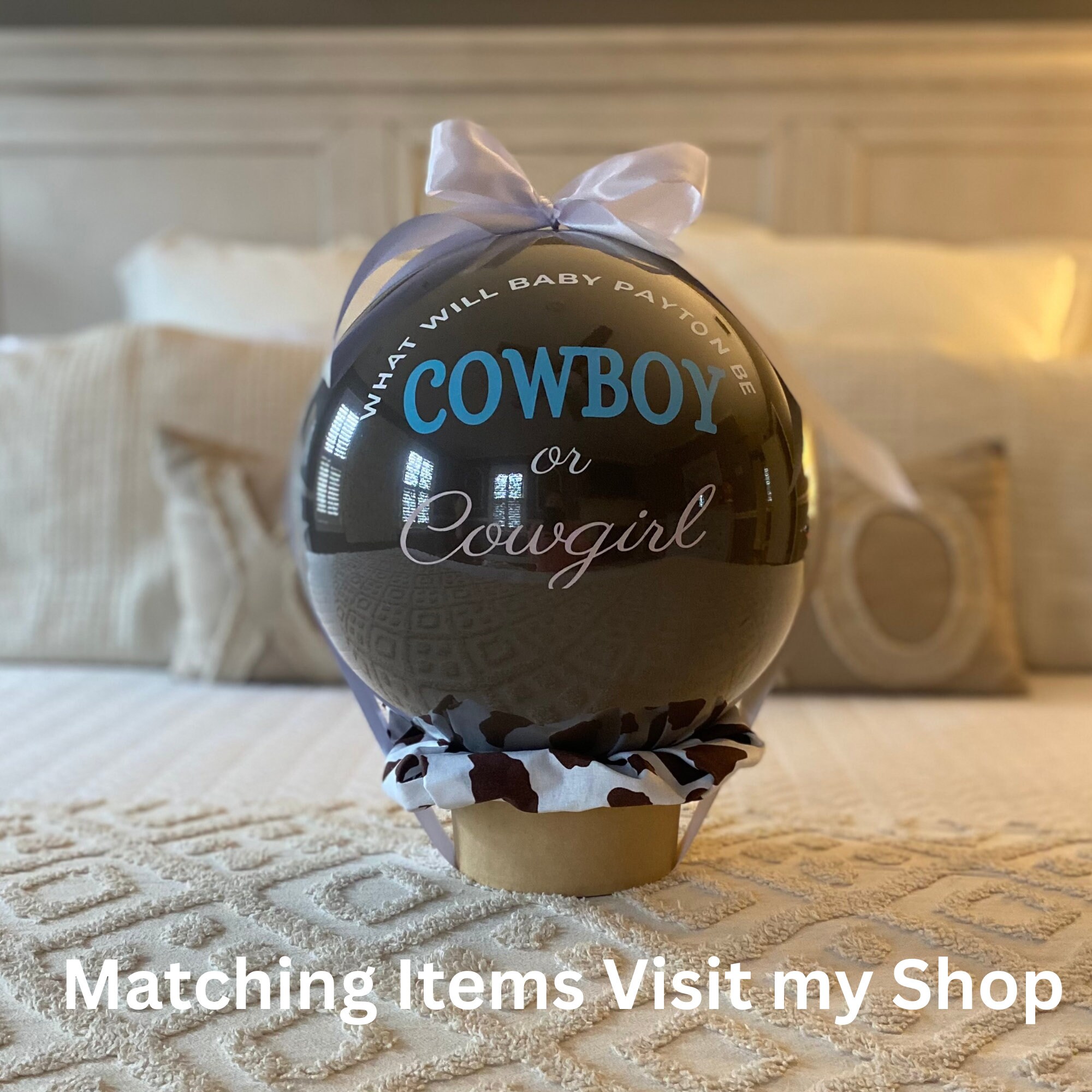 Western Gender Reveal Voting Sign: Cowboy Cowgirl Theme (digital ...