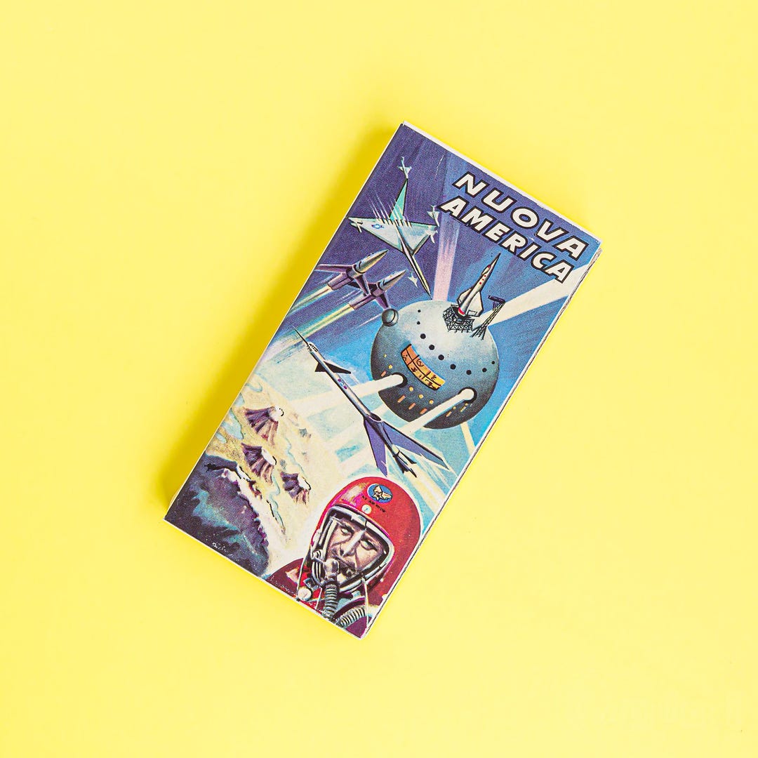 Vintage Color Pencils NUOVA AMERICA MISSILE Italian Vintage Stationery ...