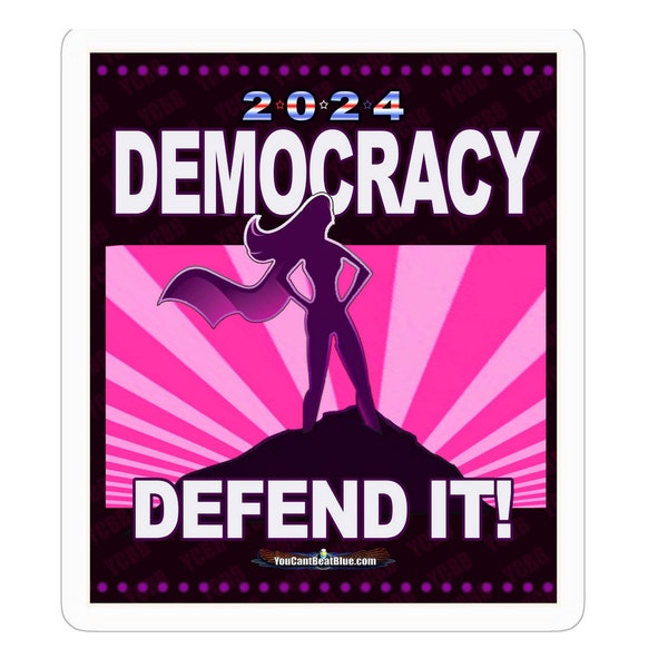 Democracy Stickers - Etsy