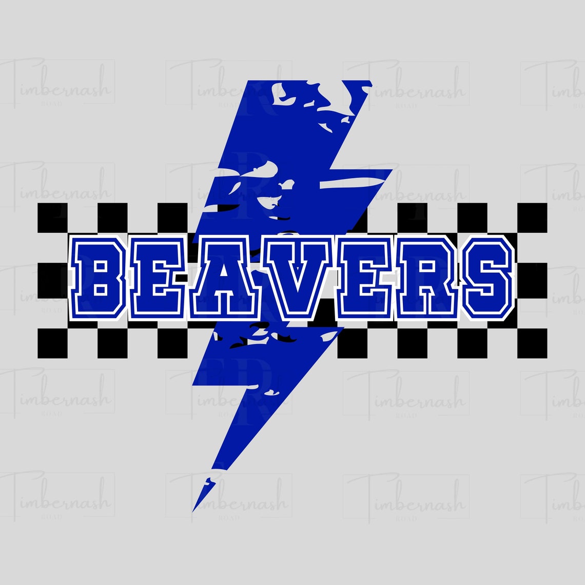 Beavers Mascot PNG Beavers Sublimation Blue Beavers Go - Etsy