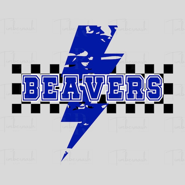 Beaver Mascot Png - Etsy