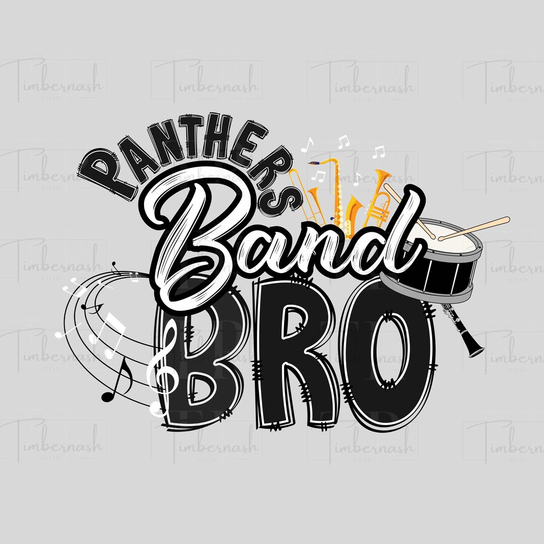 Panthers Band Bro PNG, Marching Band Png, Panthers Band Mom, Panthers ...