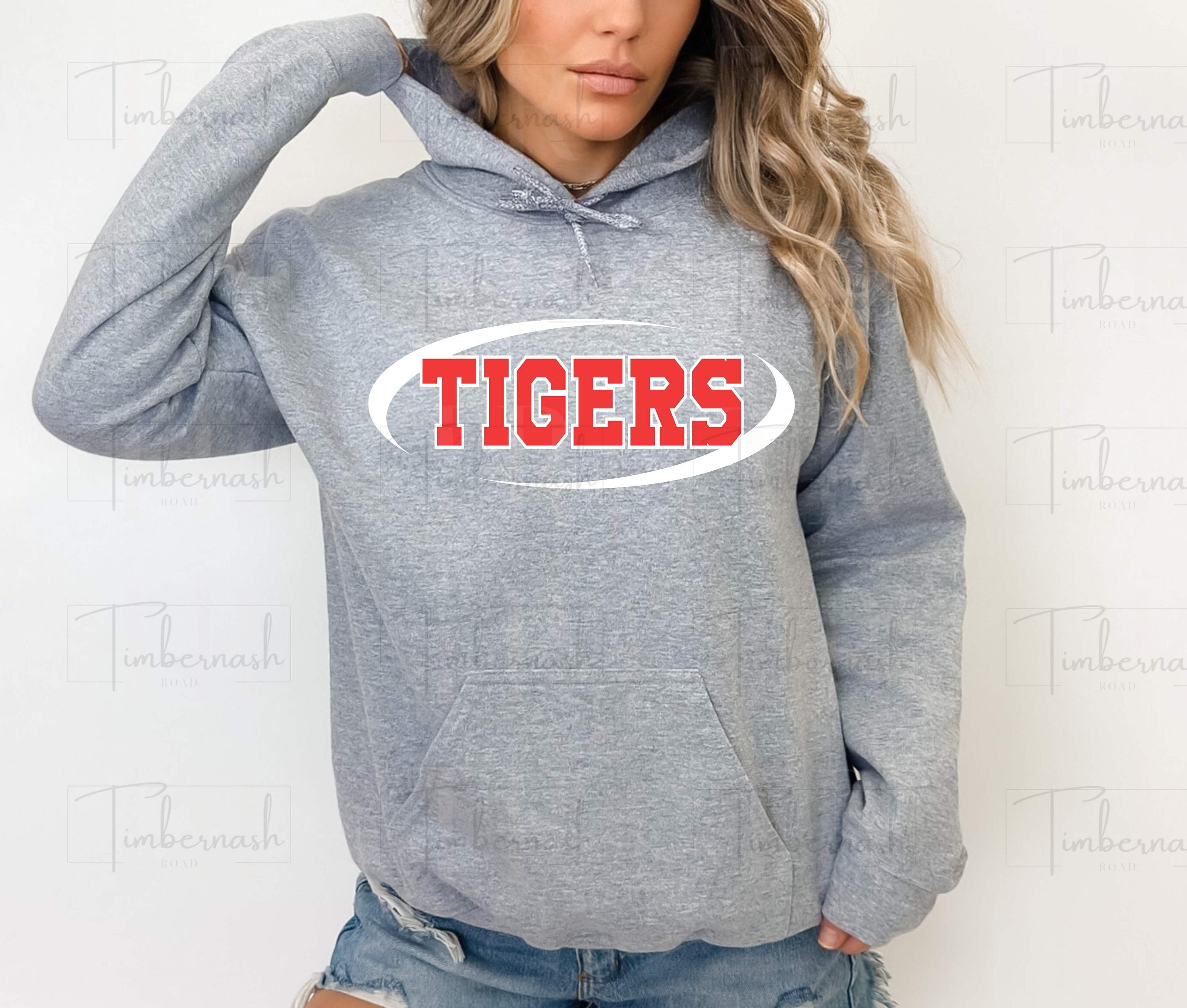 Tigers Mascot PNG Tigers Sublimation Red Tigers School - Etsy