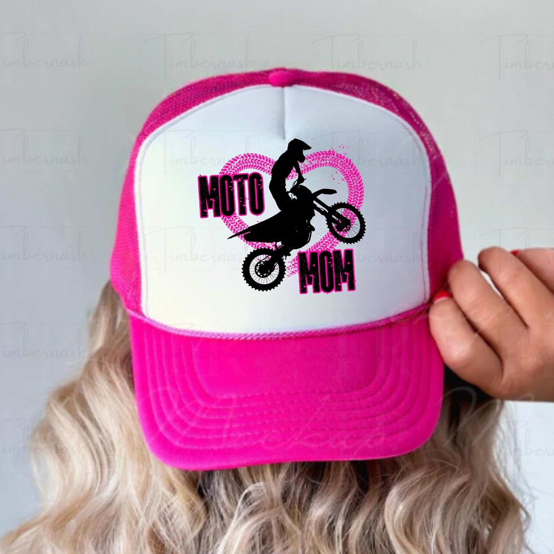Moto Mom Trucker Hat, Moto Mom, Foam Trucker Hat, Moto Mama, Moto Mom ...