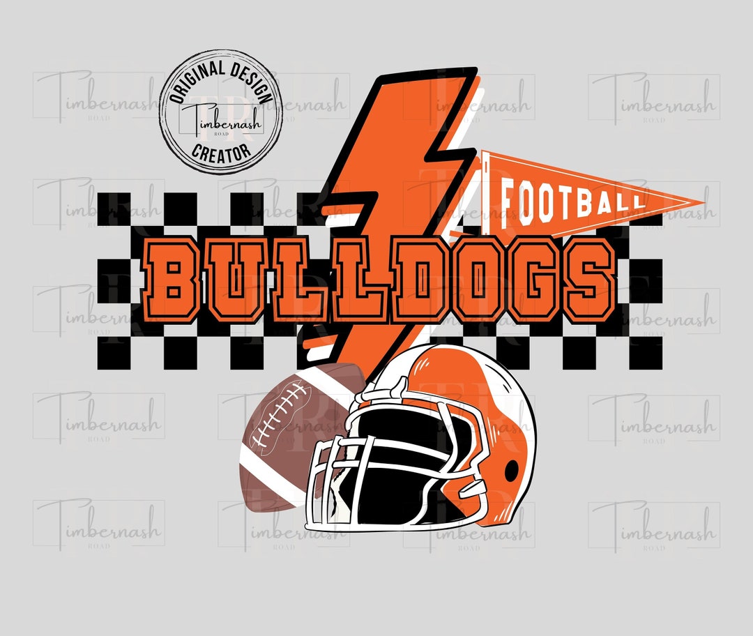 Bulldogs Football PNG, Orange Bulldogs PNG, Bulldogs Football ...