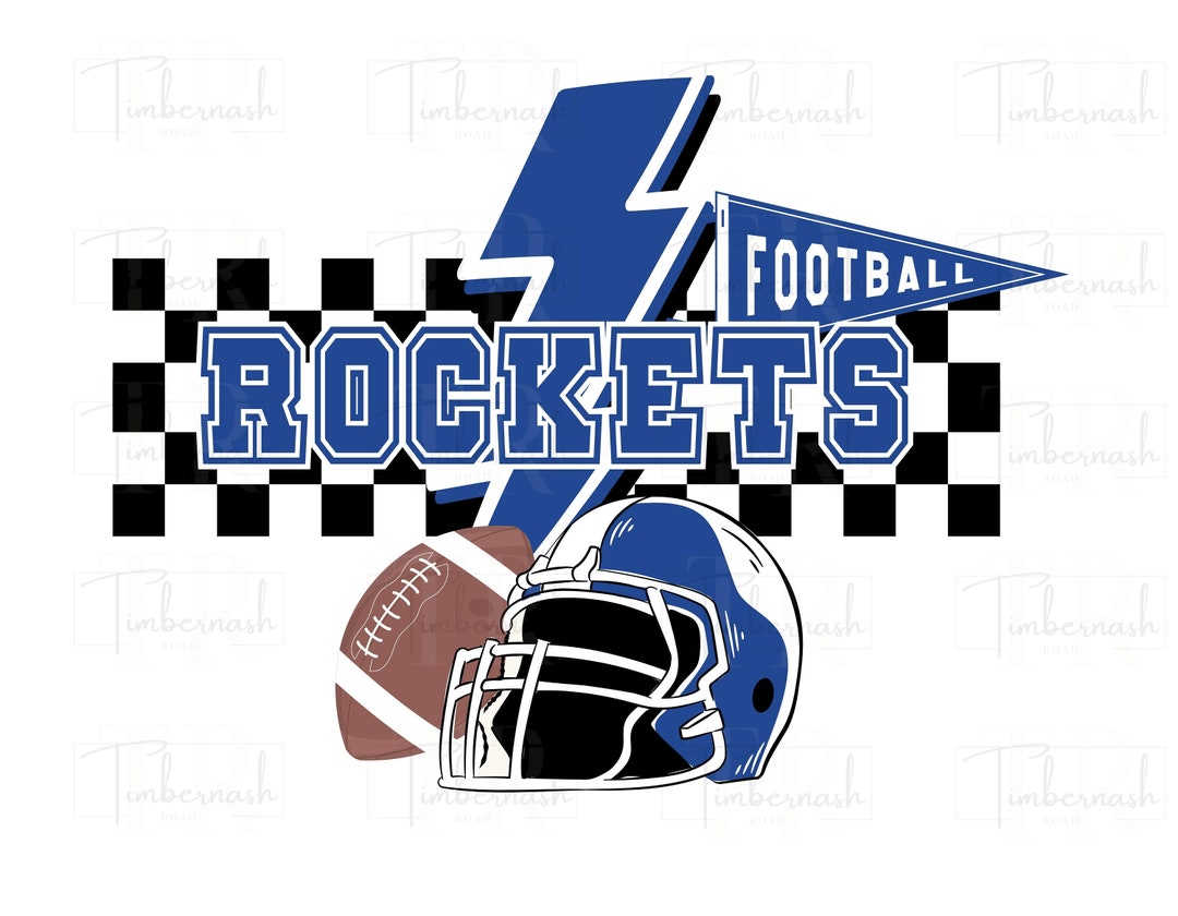 Rockets Football PNG, Rockets Football Sublimation, Rockets Mascot ...
