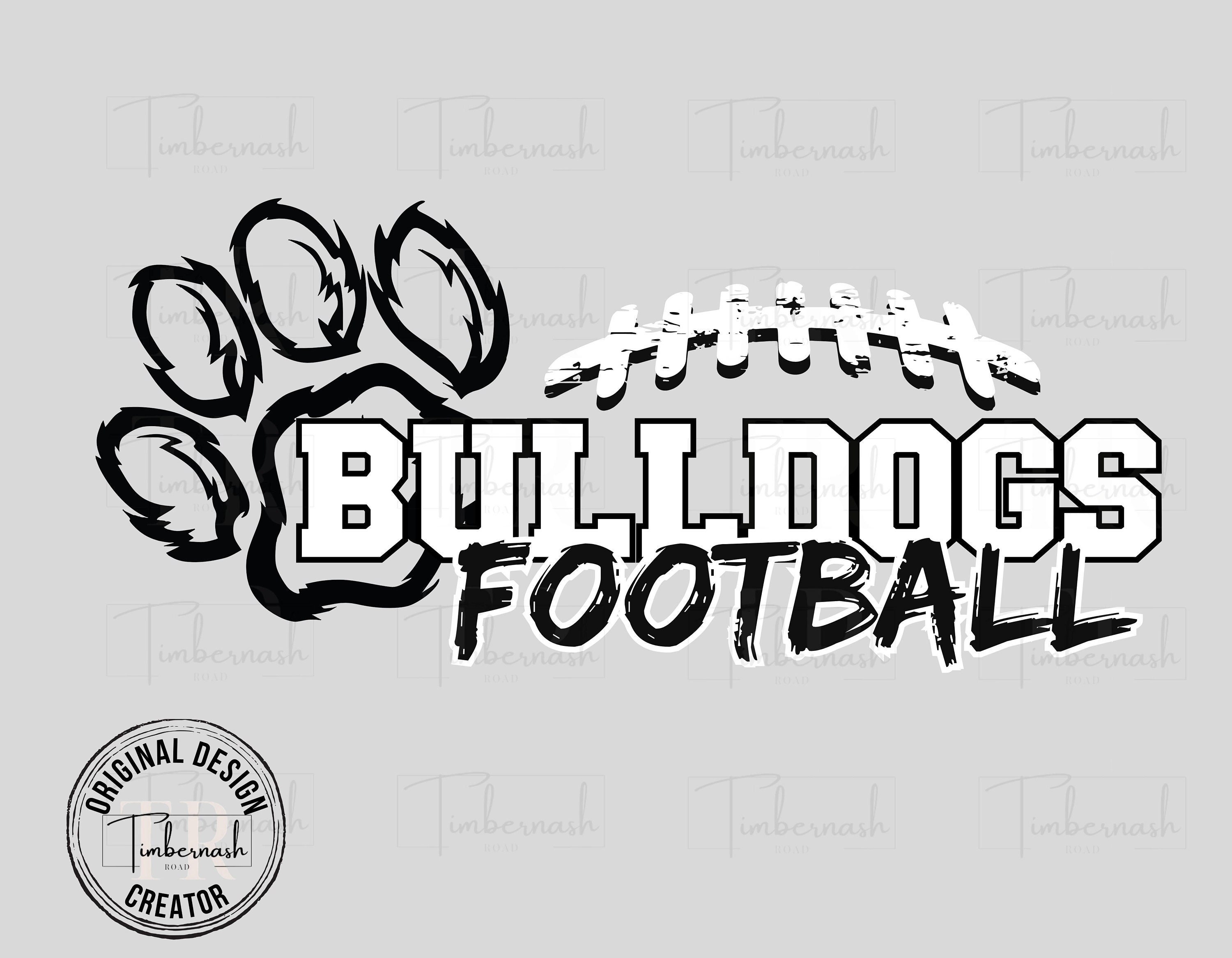 Bulldogs Football PNG Bulldogs Mascot PNG Bulldog - Etsy