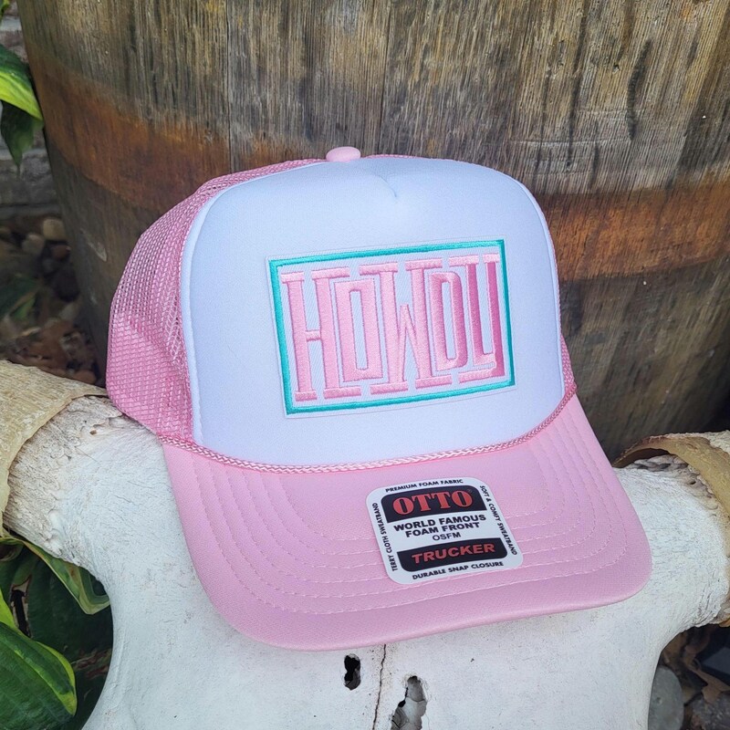 Pink Trucker Hats - Etsy