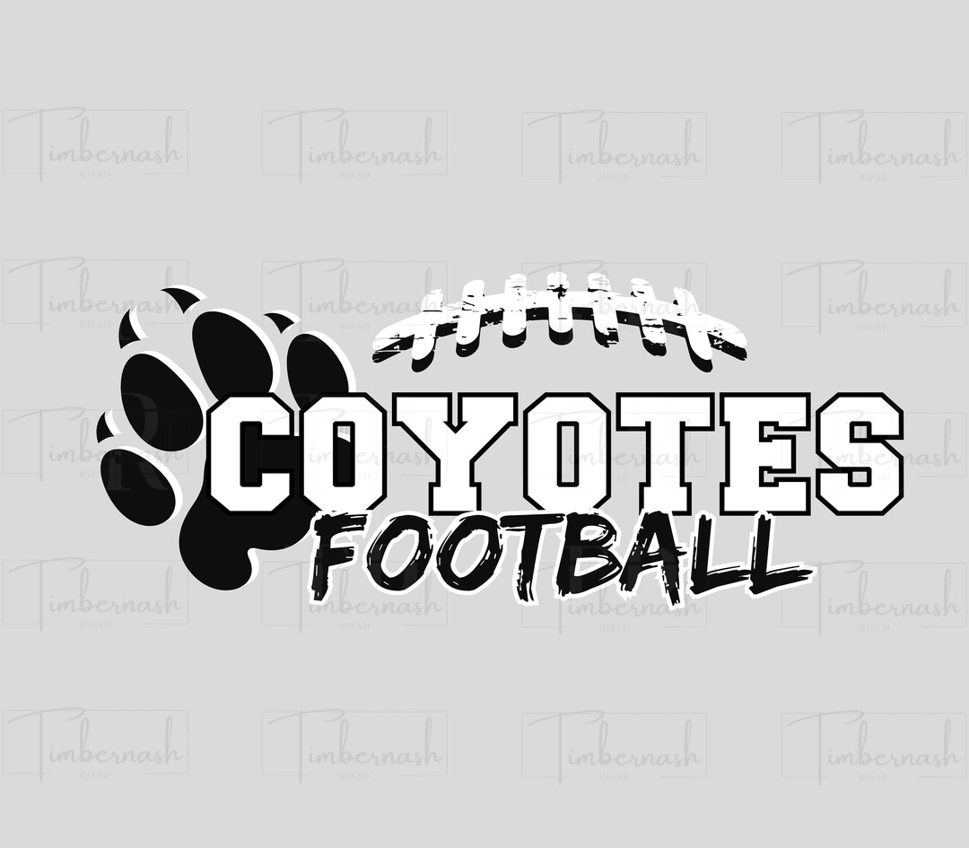 Coyotes Football PNG, Coyotes Football Sublimation, Coyotes PNG ...
