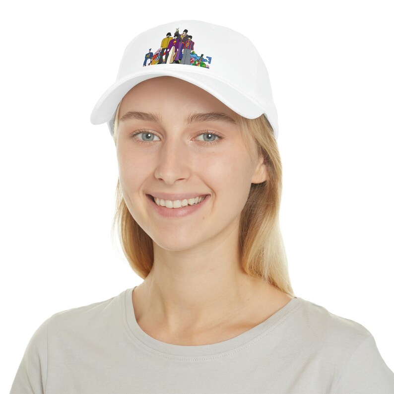 The Beatles in Pepperland Low-profile Baseball Cap is Far-out Fun for ...