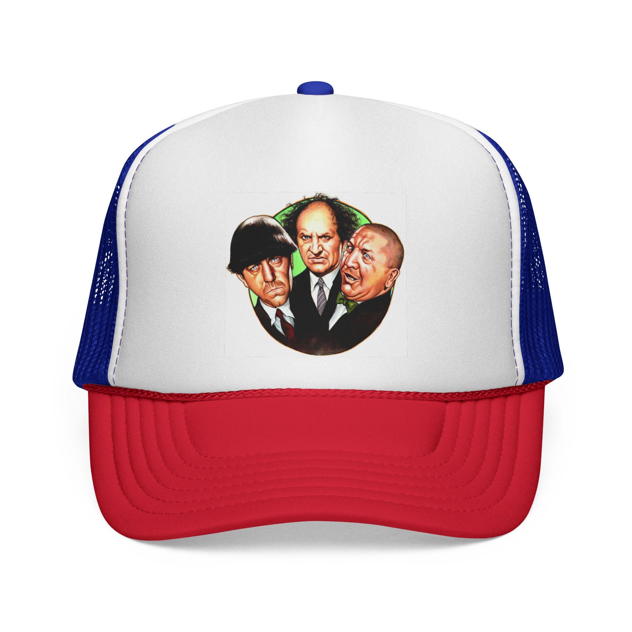 The Three Stooges Trucker Hat Featuring the Classic Comedy Trio - Curly ...